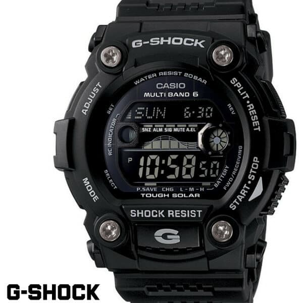 [New]Move G-SHOCK G-SHOCK Electric wave solar GW-7900B-1 arm, and is ...