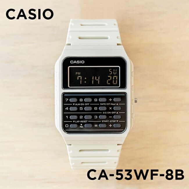 [New]CASIO Casio standard CA-53WF-8B mens Ladies digital data bank Cali ...