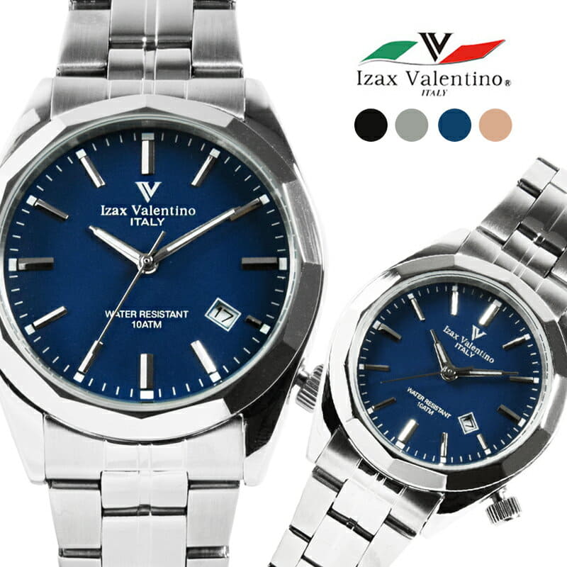 [New]Izax Valentino Isaac Valentino mens Ladies unisex Stainless quartz ...