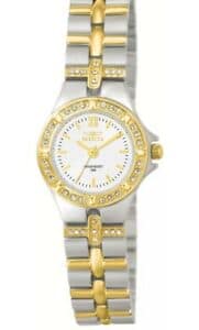 [New]round white analog Rome clear invicta 0133 womens round white ...