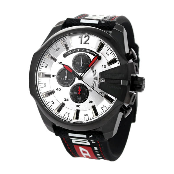 [New]now is up to 23 times at +7 time more Diesel clock mens mega chief ...