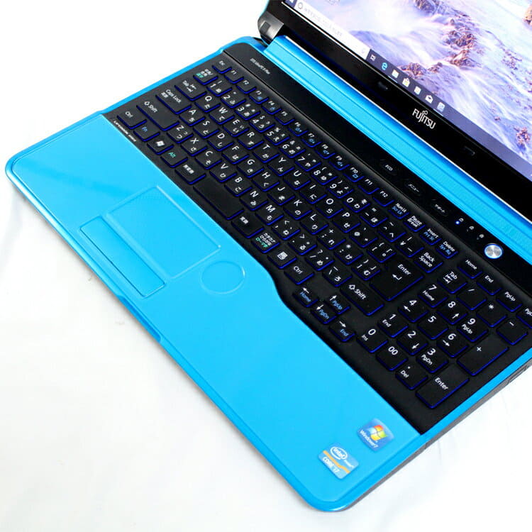 [Used]Fujitsu FUJITSU LIFEBOOK AH series AH56/H FMVA56HLZ Aqua blue ...