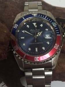 [New]Philip quartz philip persio gents quartz water resistant watch ...