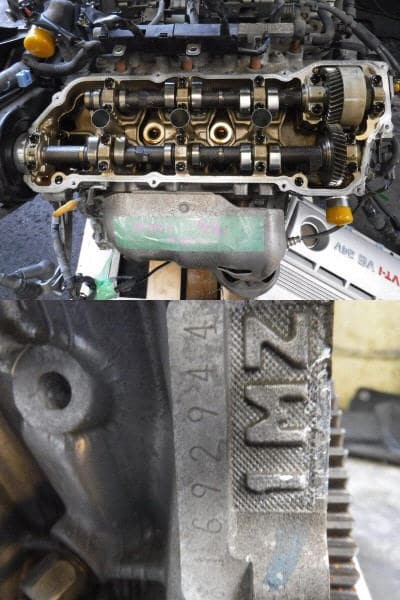 [Used]1MZFE Engine TOYOTA Harrier 2004 CBA-MCU30W 1900020400 - BE ...