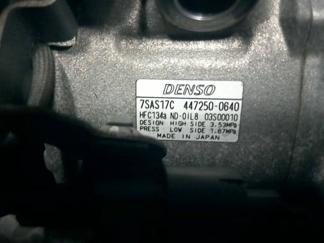 [Used]A/C Compressor TOYOTA vellfire 2015 DBA-GGH30W 8832058020 - BE ...
