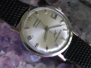 [New]longines ultrachron vintage stainless steel automatic wrist watch ...