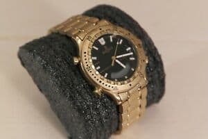 [New]berenger chronograph watch 23kt plateberenger chronograph watch ...