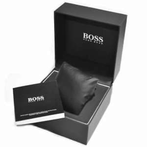 [New]Hugo Boss brown leather tex tea Chronograph hugo boss 1512881 ...