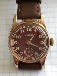 [New]Vintage Russia raro orologio russo vintage a carica manuale pobeda ...