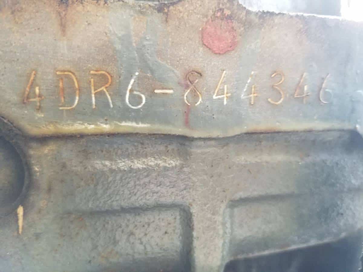 [Used]★Mitsubishi jeep J53 4WD Engine (4DR6)+ gearbox 2659cc mileage ...