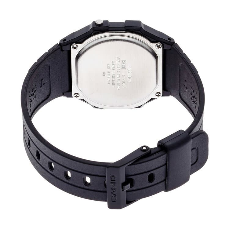 [New]Standard Casio CASIO mens digital watch F-105W-1A whole country ...