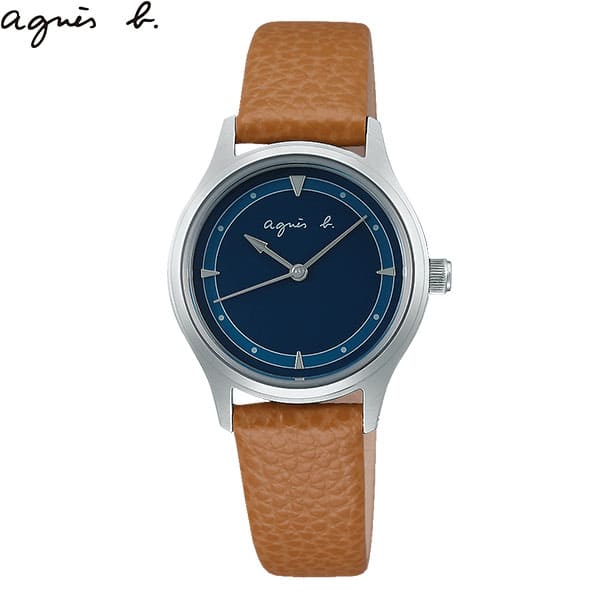 [New]Agnes B. Ladies Quartz watch Navy 2 belts with replacement band ...