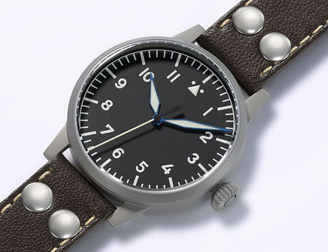 [New]Laco Men's Manual Winding Watch German Pilot M?lheim an der Lou ...