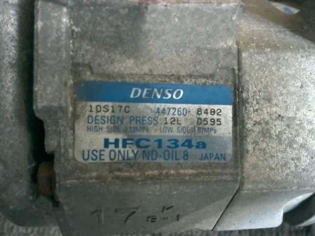 [Used]A/C Compressor MITSUBISHI Pajero 2009 DBA-V93W 7813A292 - BE ...