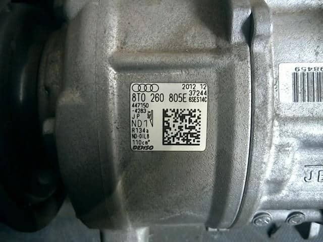 [Used]A/C Compressor AUDI Audi a4 2013 DBA-8KCDNF 8T0 260 805 E - BE ...