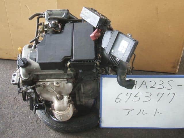 [Used]K6A Engine SUZUKI Alto 2002 LA-HA23S - BE FORWARD Auto Parts