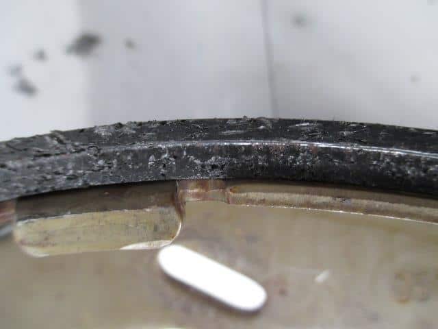 [Used]Rear Brake Shoe MITSUBISHI Canter 2001 KK-FE63EGX MC894239 - BE ...