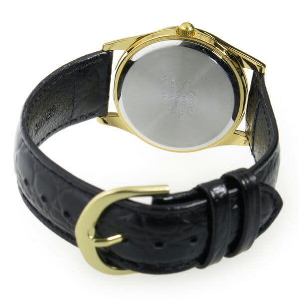 [New]Casio CASIO mens Ladies unisex leather Black standard - BE FORWARD ...