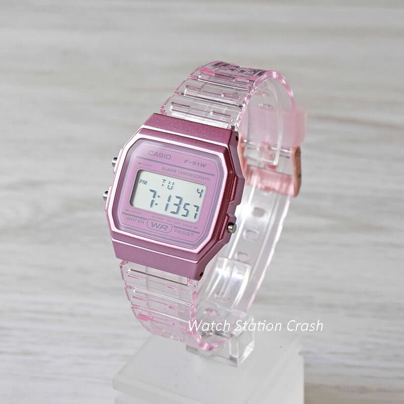 [New]Japanese non-release CASIO F-91WS-4 , no thin Casio digital mens ...