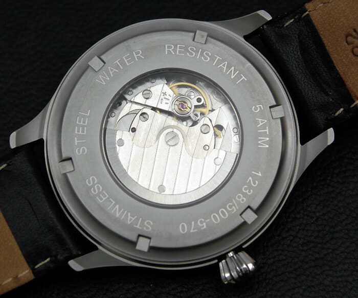 [New]One mechanical Automatic winding one hand Zero fighter body pit ...