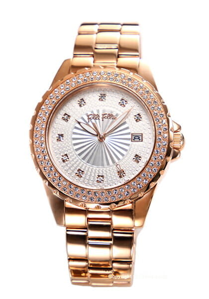 [New]forifori clock FOLLI FOLLIE Ladies WF1B028BTS-XX - BE FORWARD Store