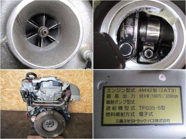 [Used]4M42 Engine MITSUBISHI Canter 2008 PDG-FE82B - BE FORWARD Auto Parts