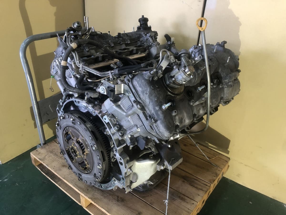 [Used]27 Lexus LS600hL Engine 2UR 2006247 UVF46 271677km silver 1F2 ...