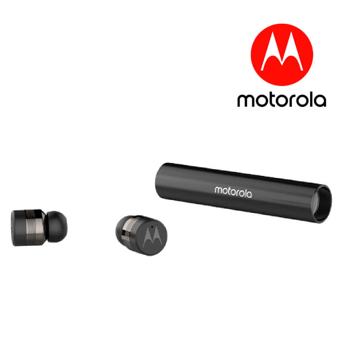 New Motorola VERVE BUDS 300 BLACK Bluetooth 5.0 long time reproduction sound assistant adaptive IPX6 lip style moto 14fw BE FORWARD Store