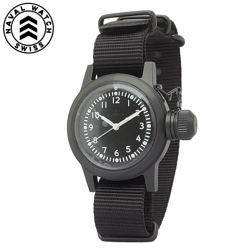 [New]Novelty NAVAL WATCH #Mil-04 neibarumiritariuotchi "US Navy BUSHIPS ...
