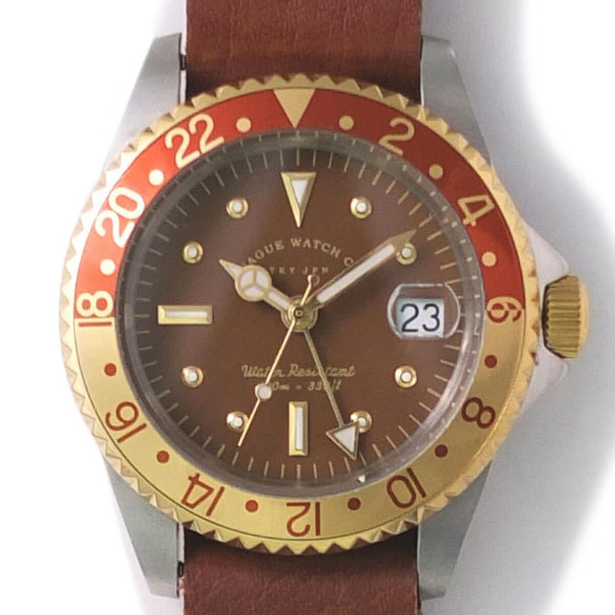 [New]VAGUE WATCH VAGUE WATCH Co. - VAGUE WATCH BRWN GMT - BE FORWARD Store