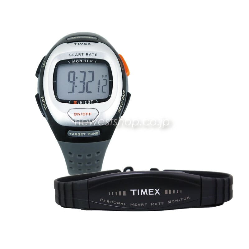 [New]TIMEX Timex Sports&Fitness & heart rate HR heart rate T5G971 gray ...