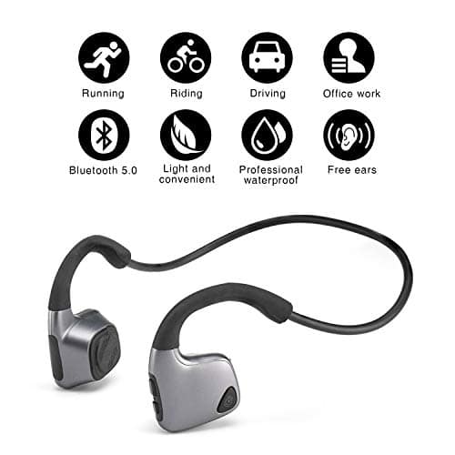 [New]Microphone hands-free headset with the Bluetooth 5.0 R9 wireless ...