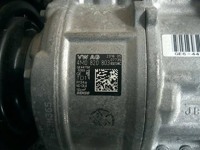[Used]A/C Compressor AUDI Audi a4 2016 ABA-8WCVK 4M0 820 803 - BE ...