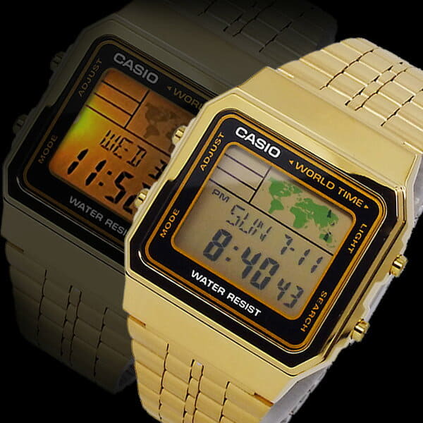 [New]CASIO A500WGA-1 WORLD TIME STANDARD DIGITAL Casio standard digital ...