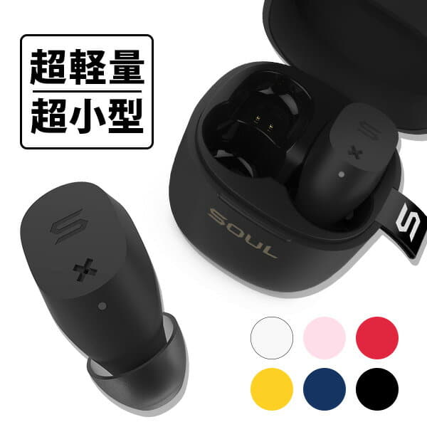 [New]Full wireless earphone Soul Seoul ST-XX mat Black SL-2011 both ...