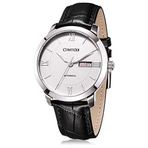 [New]Comtex mens machine type clock Automatic winding rolling by hand ...