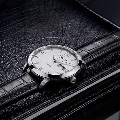 [New]Comtex mens machine type clock Automatic winding rolling by hand ...