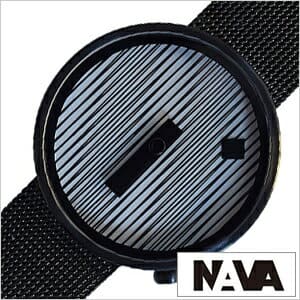 [New]Nava Design clock NAVA DESIGN jacquard JACQUARD mens Ladies white ...