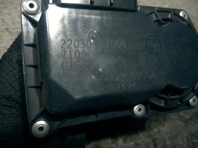 [Used]Throttle Body TOYOTA 2017 DAA-ZYX10 2203037060 - BE FORWARD Auto ...