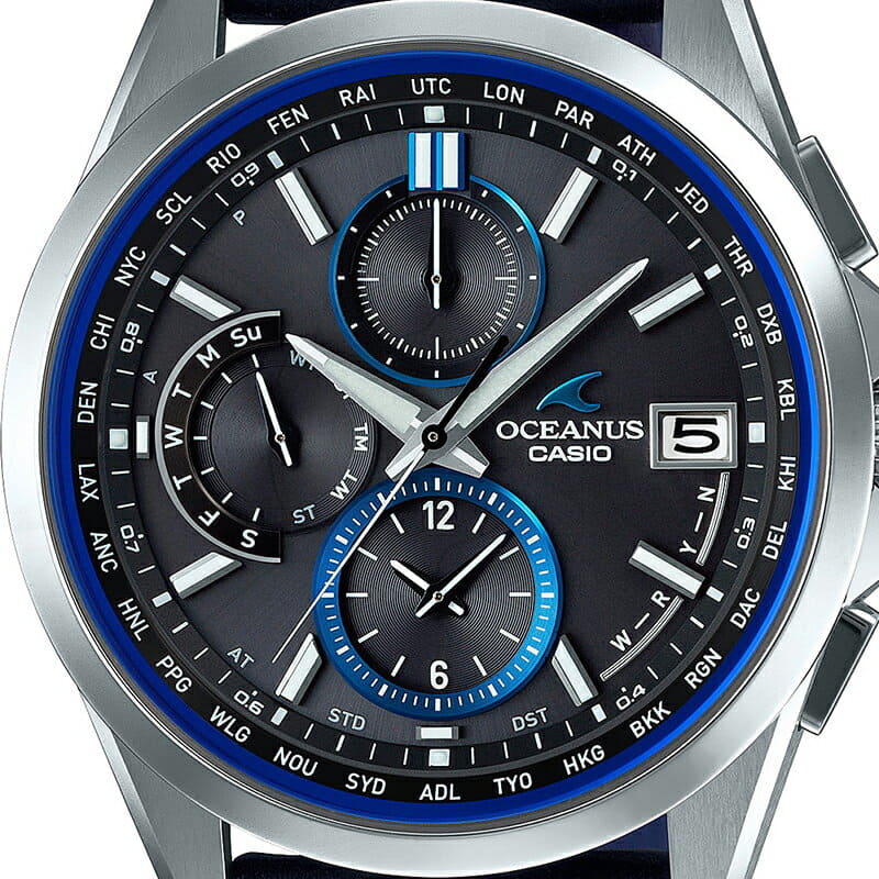 [New]OCEANUS Classic line OCW-T2600L-1AJF mens Electric wave solar ...