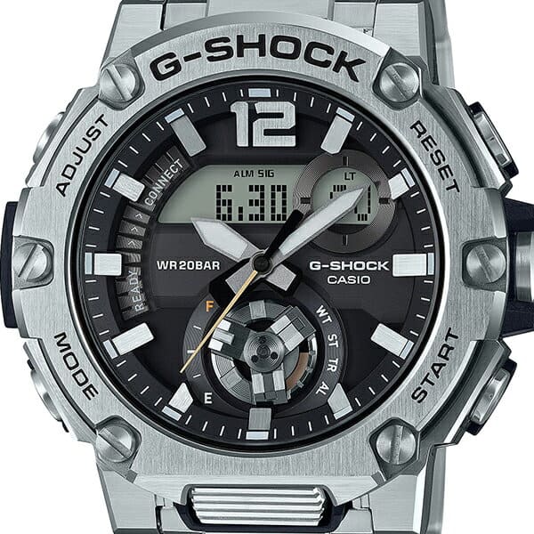 [New]G-SHOCK G-STEEL G-STEEL Rugged-style GST-B300SD-1AJF mens solar ...
