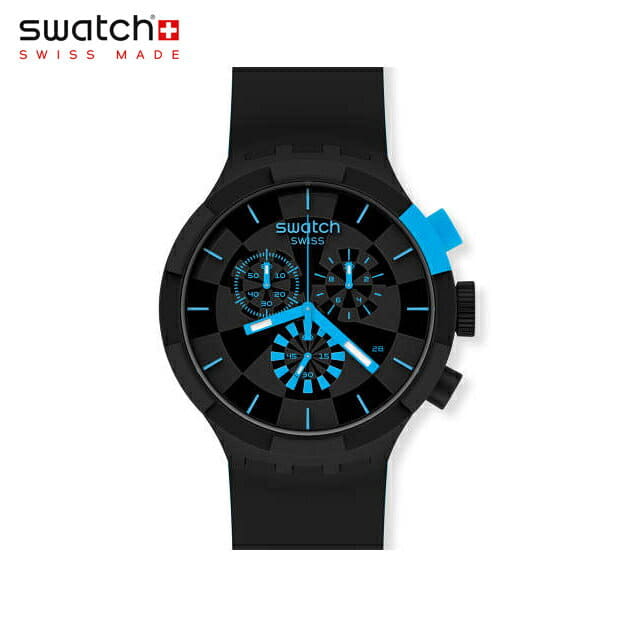 [New]Swatch Swatch CHECKPOINT BLUE checkpoint blue SB02B401Originals ...