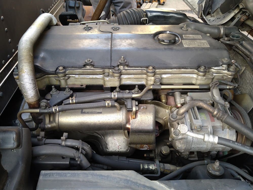 [Used]4HL1 Engine Isuzu elf March, 2005 KR-NKR81E best output 103 ...