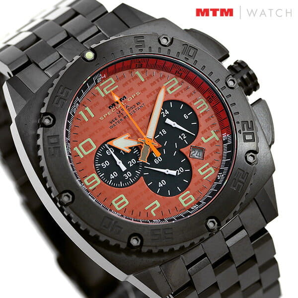 [New]up to 28 times MTM M tea M Patriot titanium Chronograph GMT mens ...