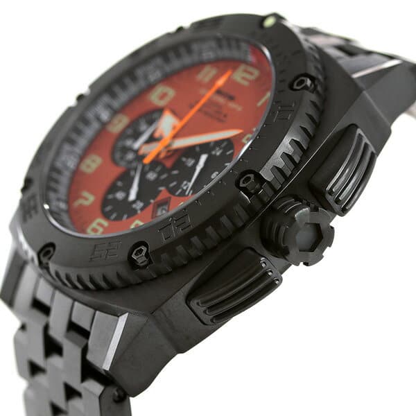 [New]up to 28 times MTM M tea M Patriot titanium Chronograph GMT mens ...