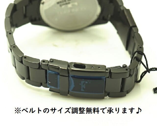 [New]It is TECHNOS/ TECHNOS mens quartz analog Stainless Black ...