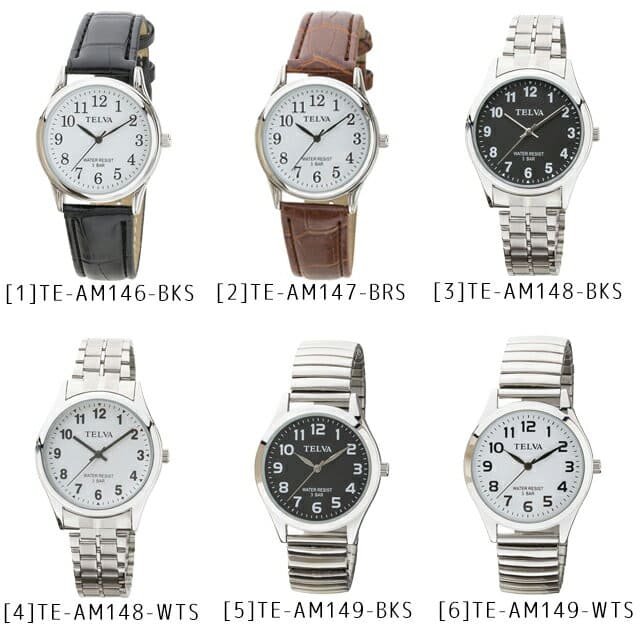 [New]It is until 01:59 Cleffer analog watch TE-AM146-BKS TE-AM147-BRS TE-AM148-BKS TE-AM148-WTS ...