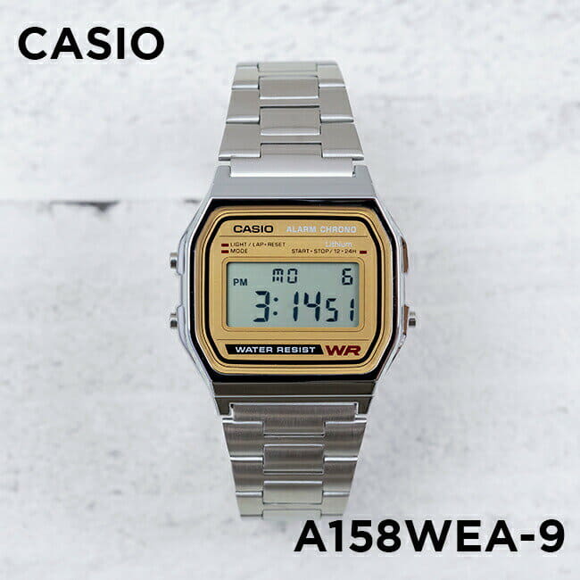 [New]Japanese non-release CASIO Casio standard A158WEA-9 mens Ladies ...