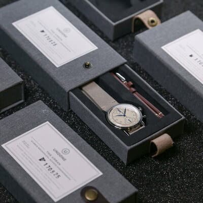 [New]UNDONE URBAN NEWMAN machine Quartz watch Black PVD coating gone ...