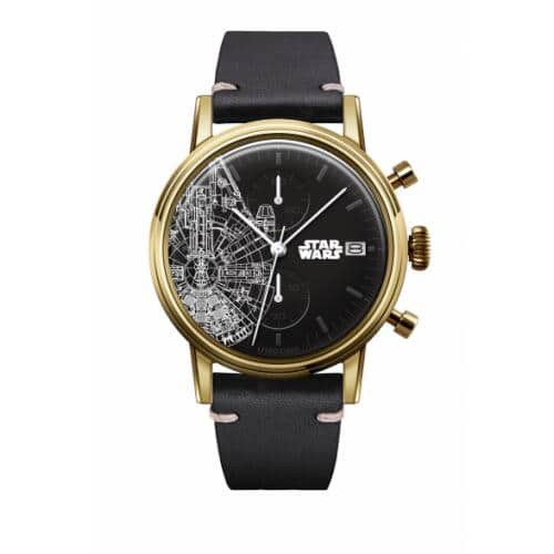 [New]UNDONE Star Wars millennium Falcon Gold case calf Black - BE ...